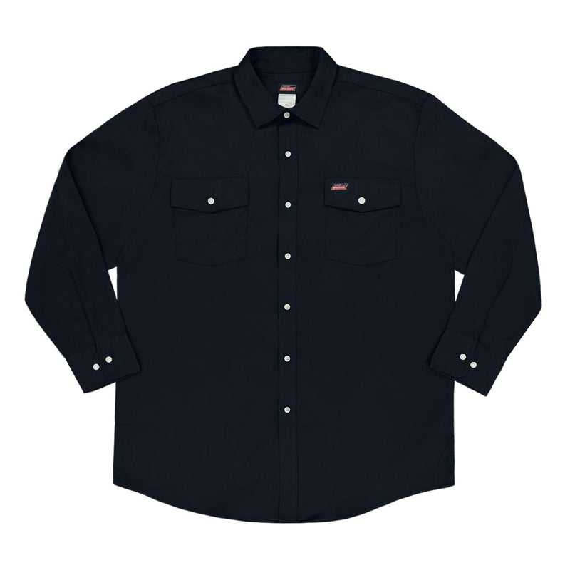 Dickies Mens Long Sleeve Twill Work Shirt G14013dn Svp Sports