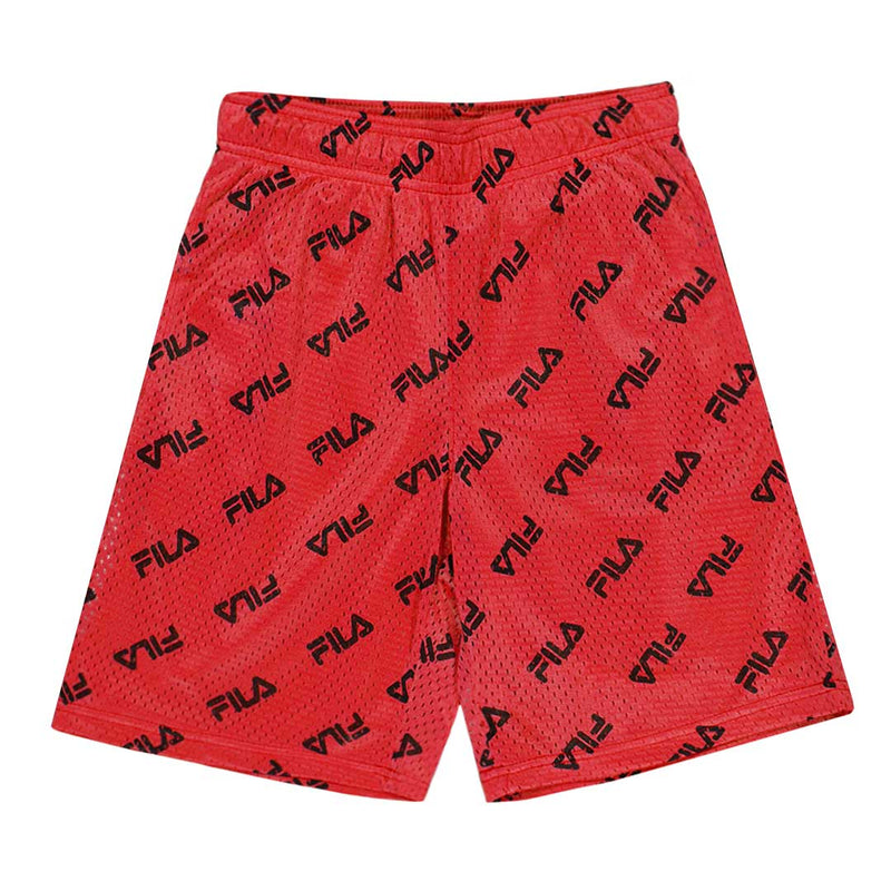 FILA - Kids' (Junior) Mesh AOP Shorts (81FA87 RED) – SVP Sports