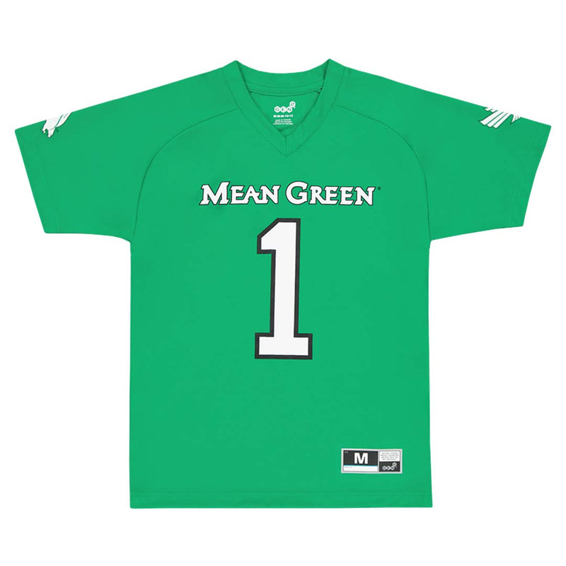 Maillot de performance numéro 1 North Texas Mean Green pour enfant (ju ...