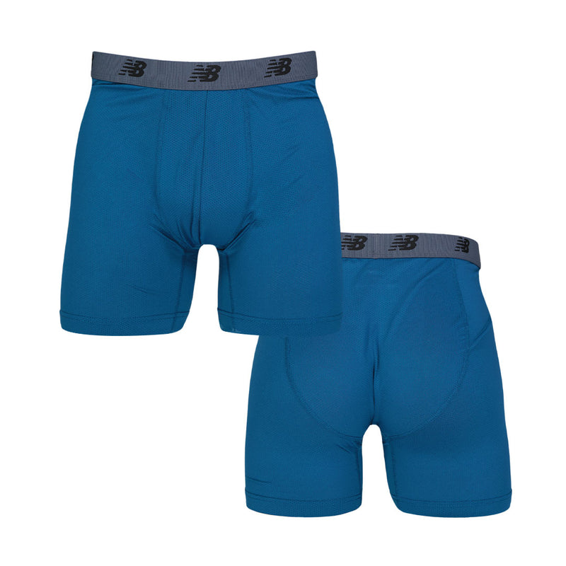New Balance - Men's 4 Pack Mesh Boxer Brief (NB3015-4-0095N) – SVP Sports