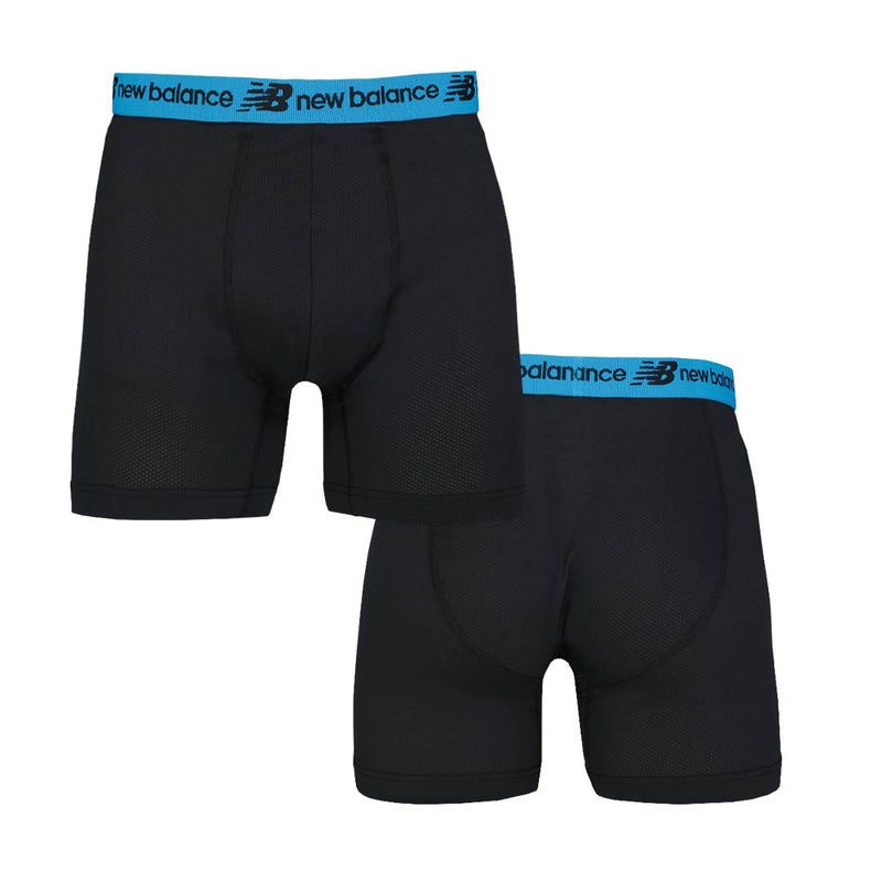 New Balance - Men's 4 Pack Mesh Boxer Brief (NB3015-4-3474N) – SVP Sports