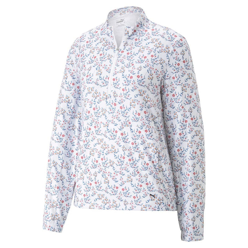 Puma - Women's Micro Floral Cloudspun 1/4 Zip (539100 01) – SVP Sports