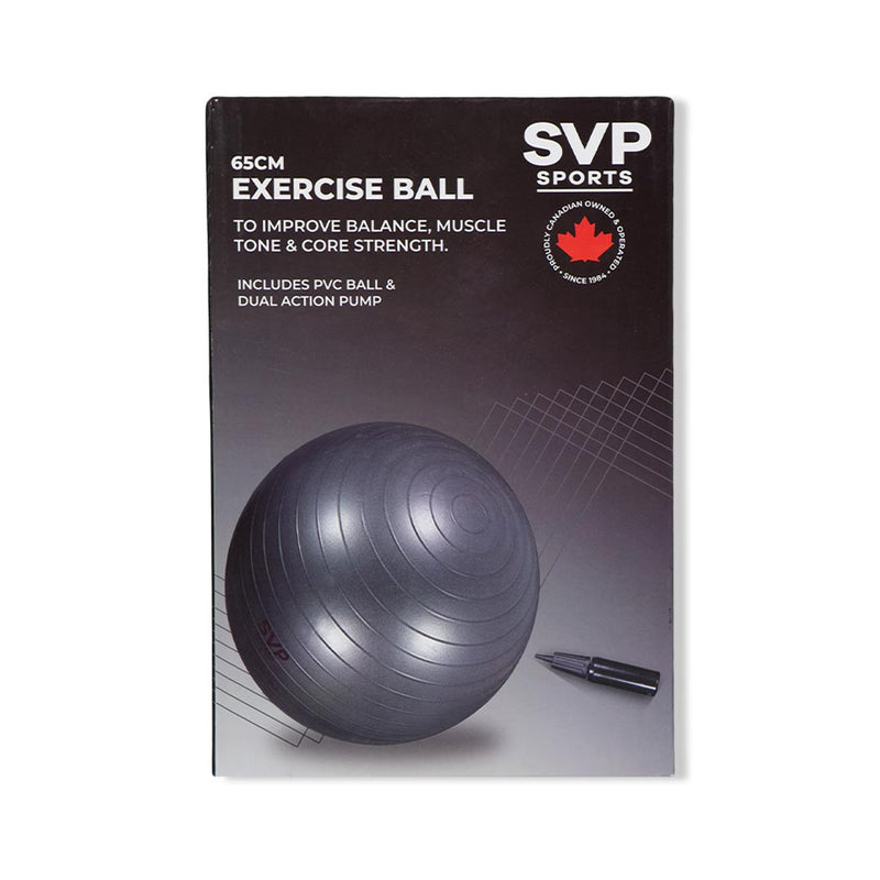 SVP Fit - 65cm Exercise Ball (YB-65) – SVP Sports