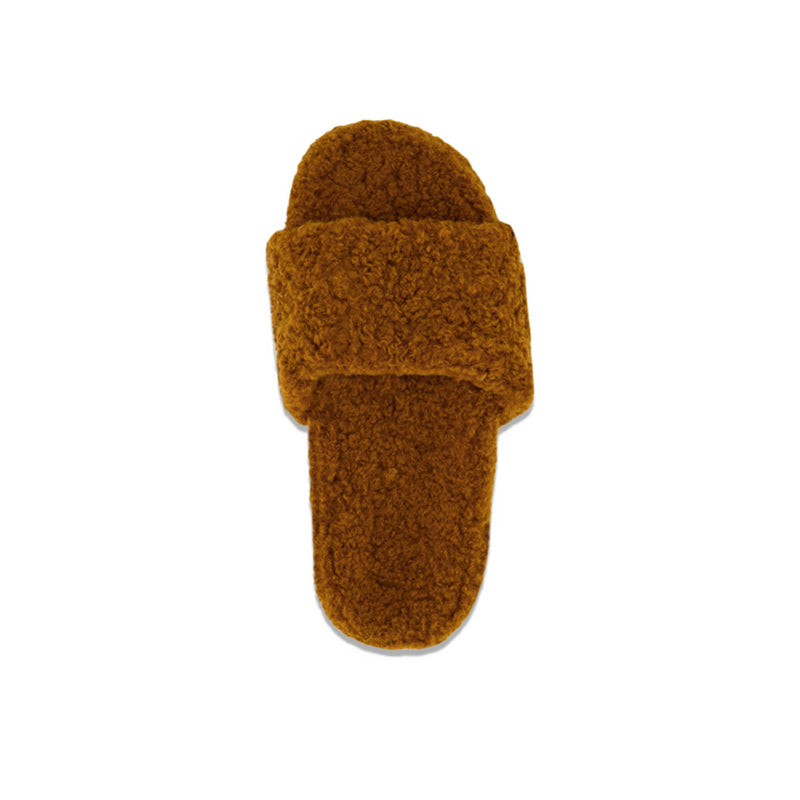 Women's No Boundaries Sherpa Slides (SLF5114WPL BRN) – SVP Sports