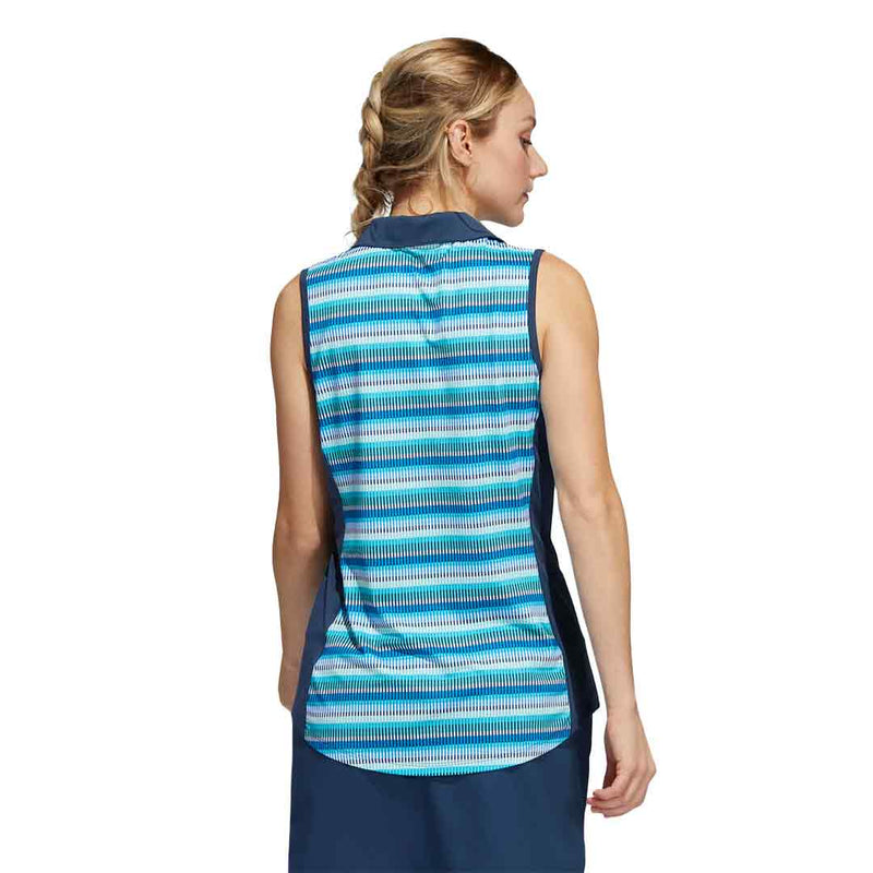 adidas - Polo sans manches imprimé Ultimate 365 pour femmes (HG8522 ...